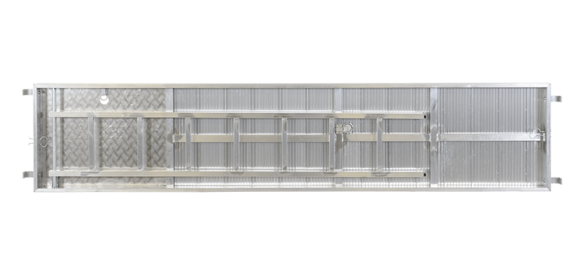 KAPAKLI MERDİVENLİ PLATFORM-ALÜMİNYUM YÜZEY